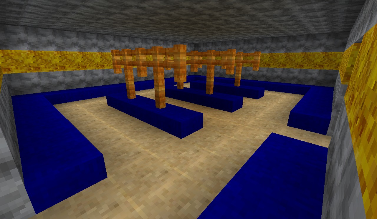 Stadium, Soccer + Icehockey Minecraft Map