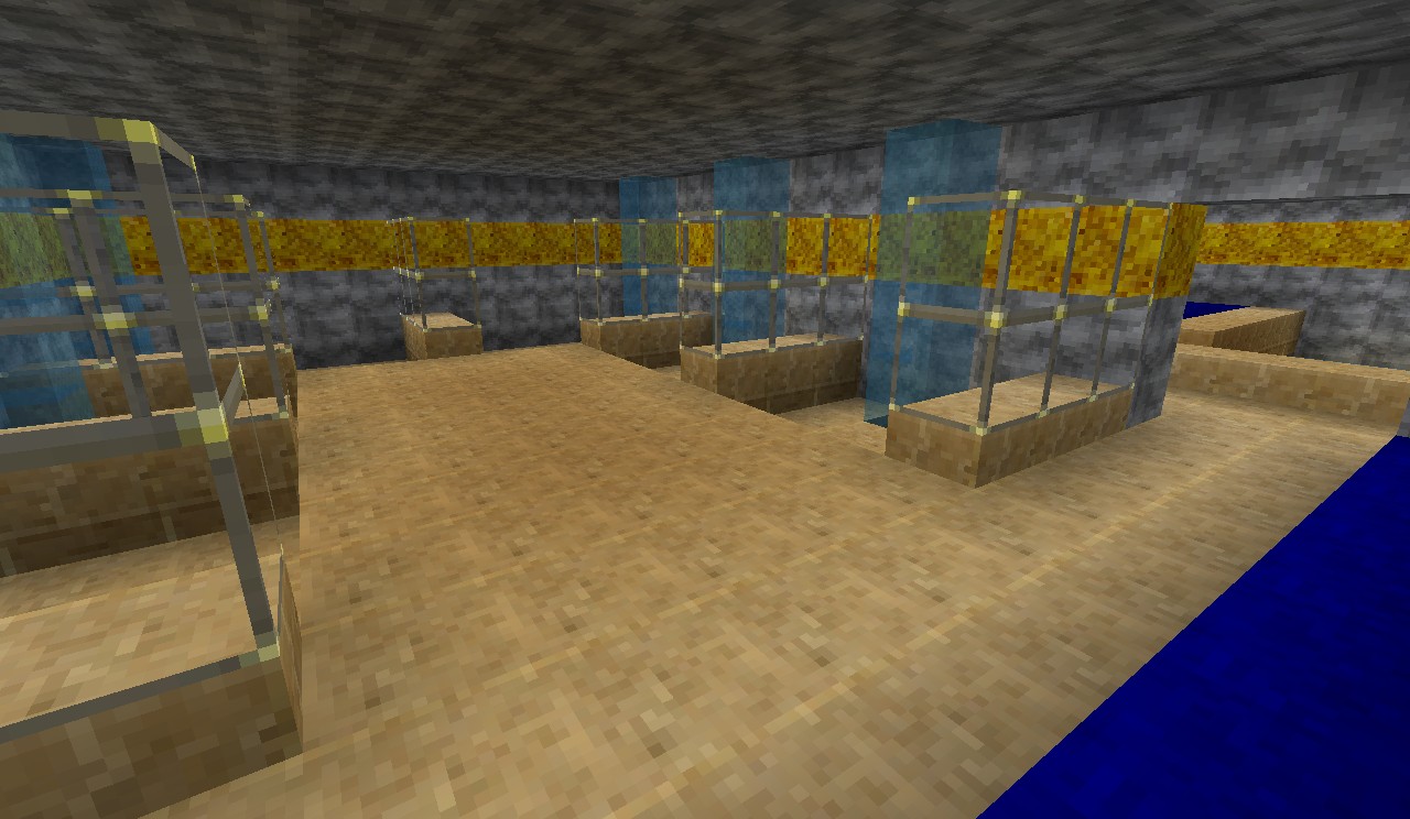 Stadium, Soccer + Icehockey Minecraft Map