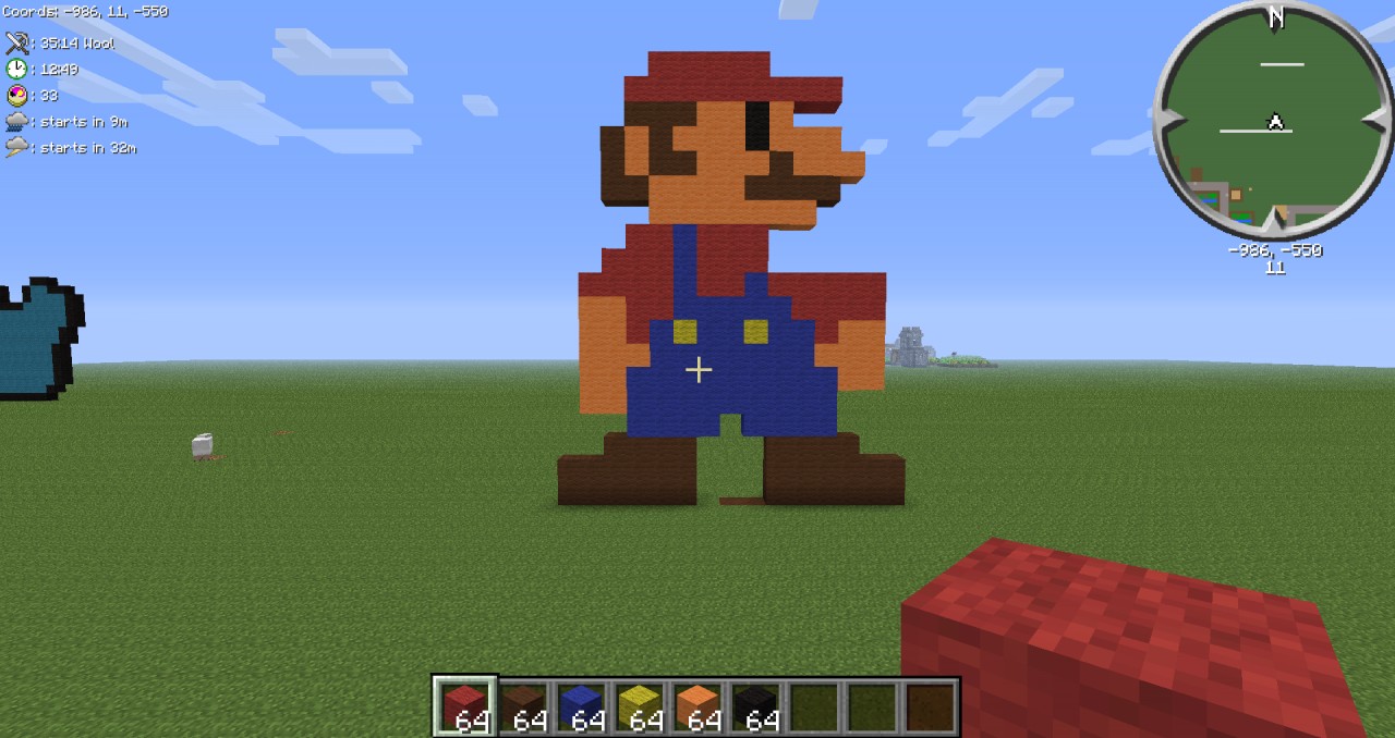 Mario Minecraft Map