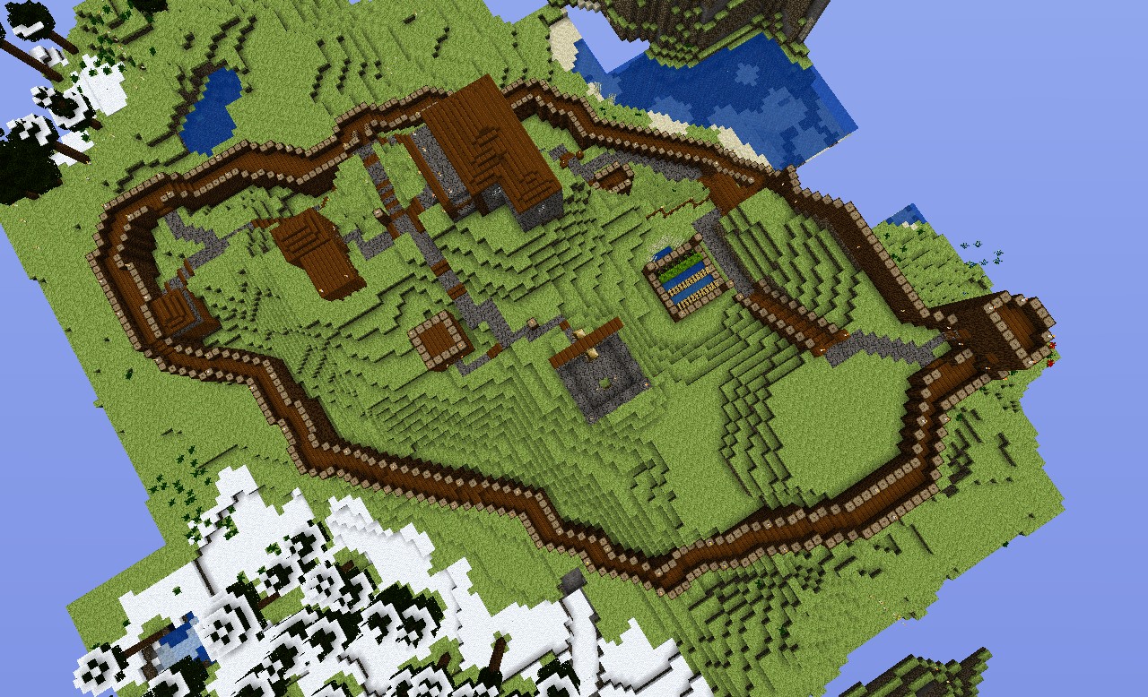 Old Village Minecraft Map