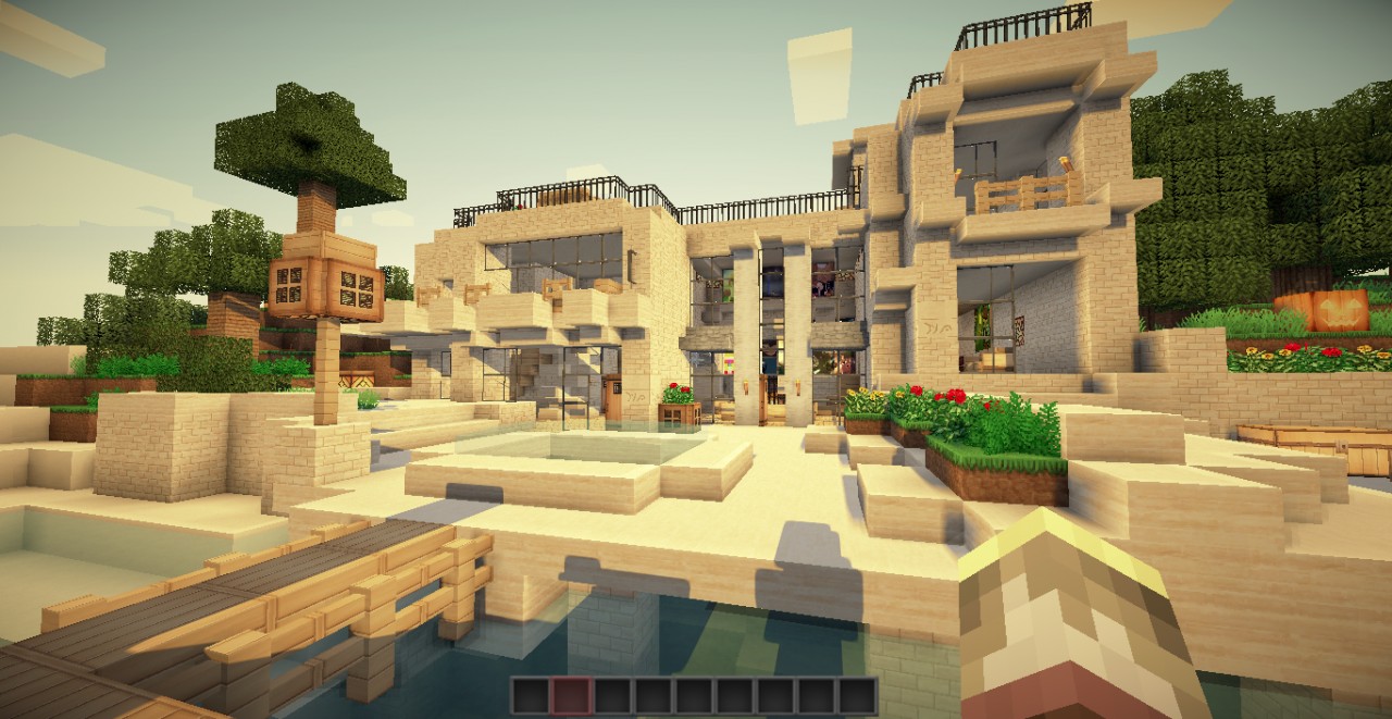 Alex_lopatin and unbelievable house! Minecraft Map
