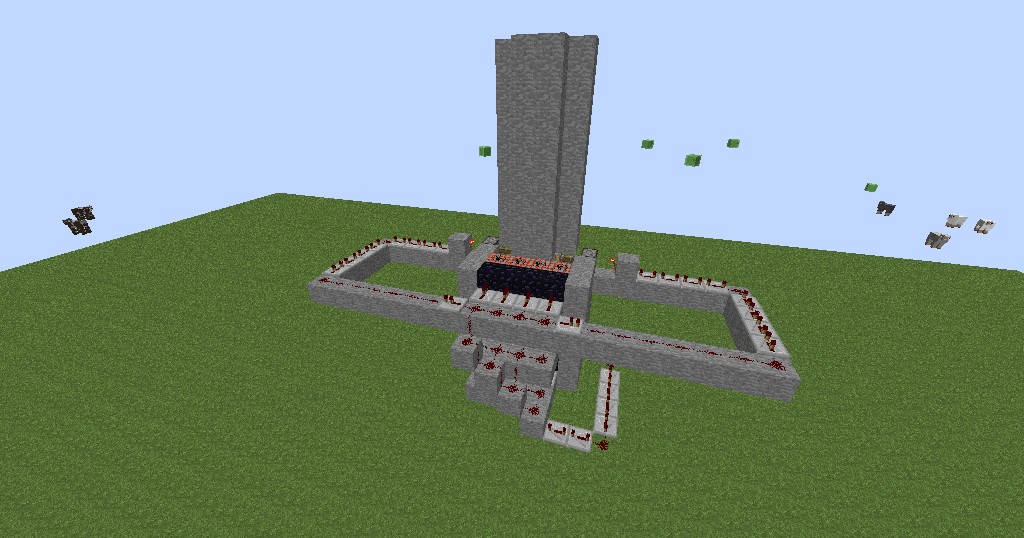 TNT Powered Sand Cannon Minecraft Map