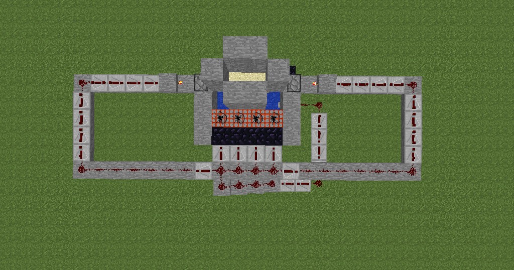 TNT Powered Sand Cannon Minecraft Map