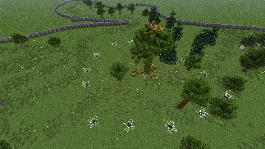 Minecraft Hunger Games Forest Minecraft Map