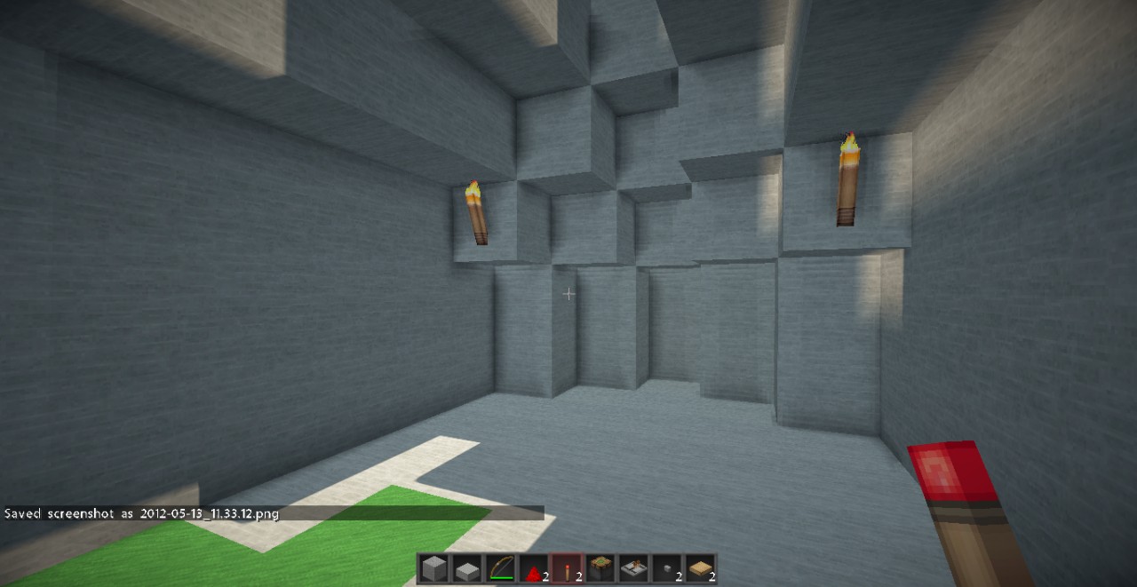 Minecraft: redstone hidden passage Minecraft Map