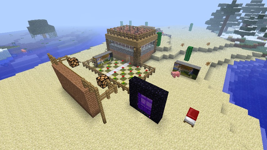 A place to do a mod review Minecraft Map