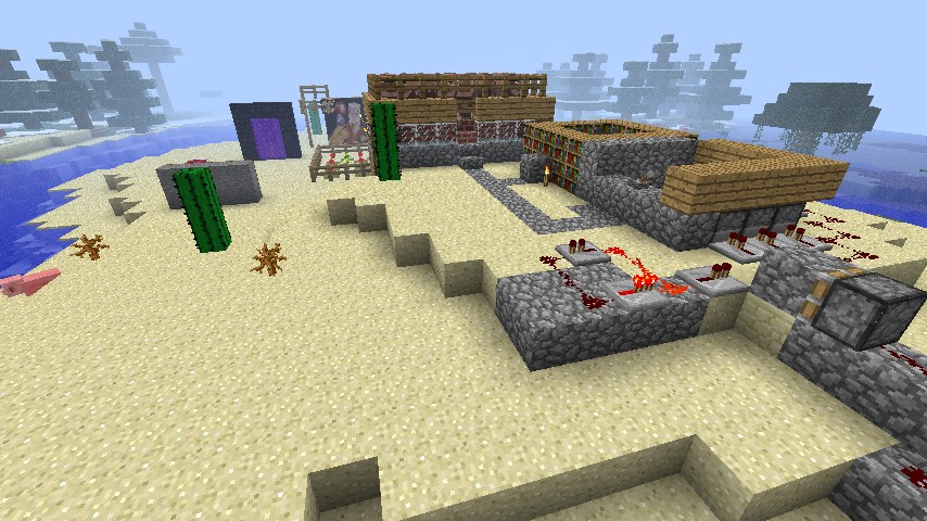 A place to do a mod review Minecraft Map