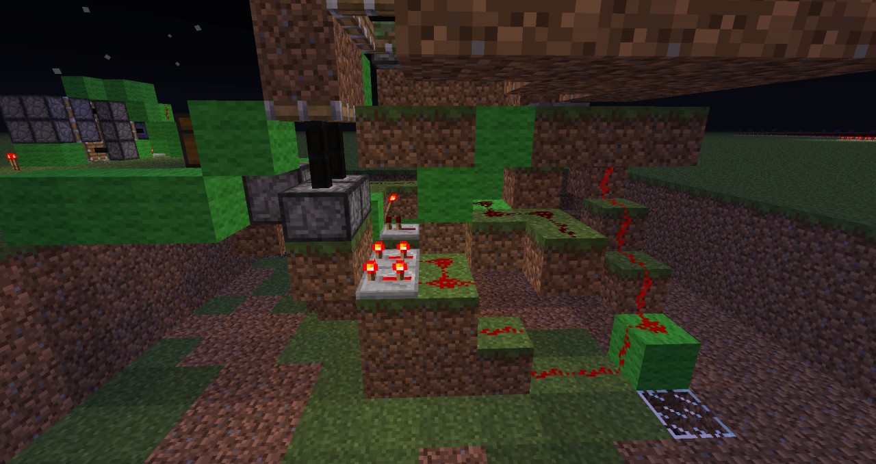 invisible 3x2 door skeleton version Minecraft Map