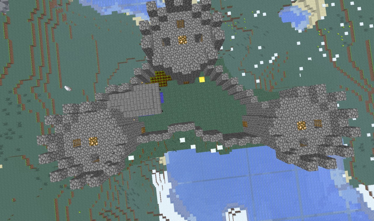 Floating Castle Minecraft Map