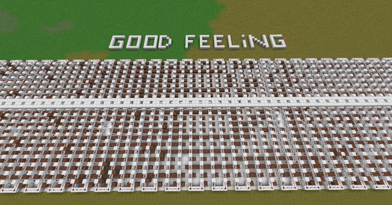 Good Feeling - Flo Rida - note block music by MisterVal8 Minecraft Map