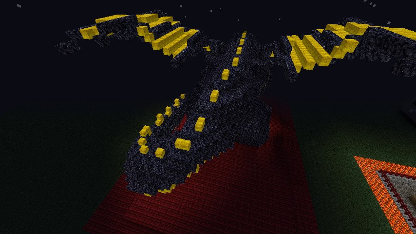 Sir Huffingtons the Magic Lava Dragon (aka Tim) Minecraft Map