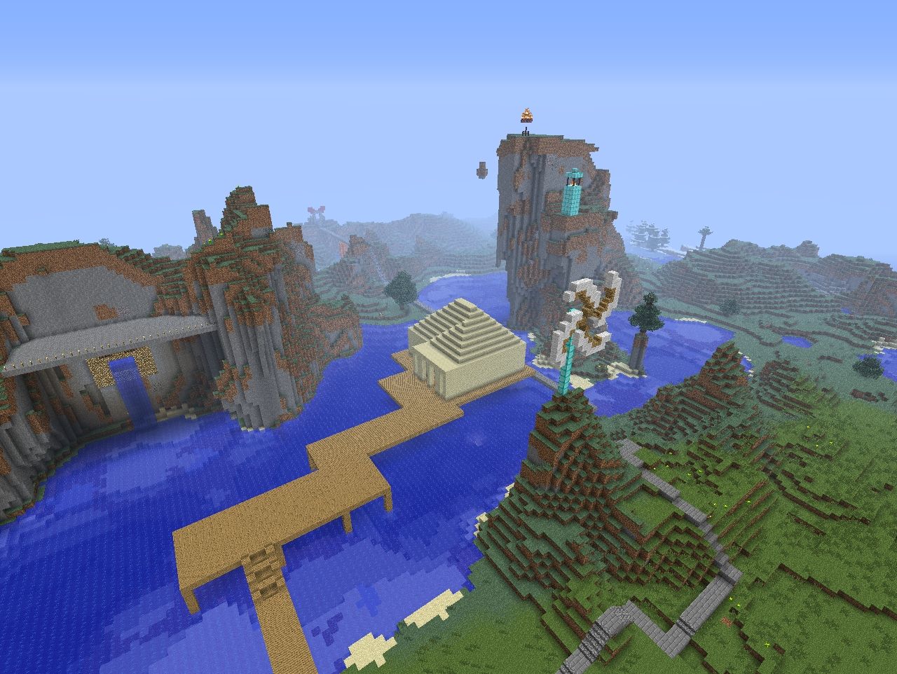 the quest of the dead Minecraft Map