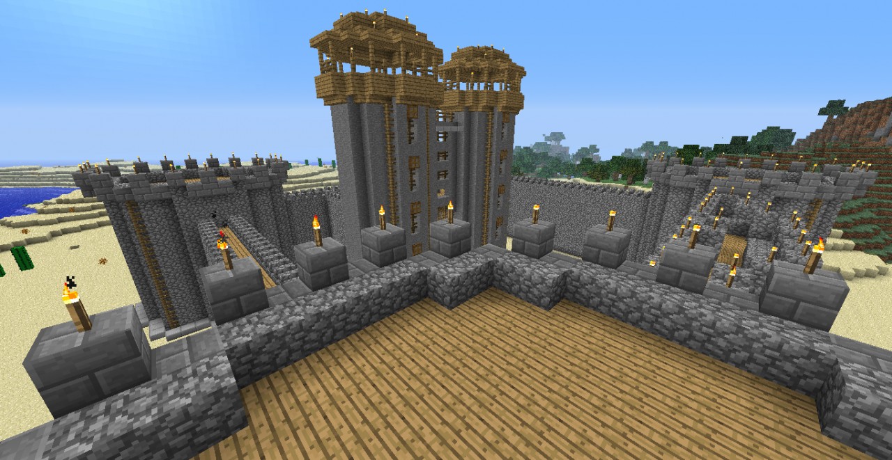 Desert Castle Minecraft Map