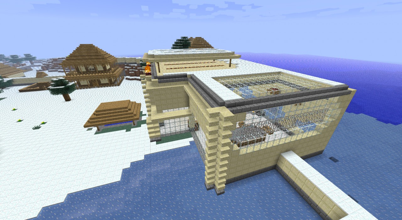Modern Style Home 1 Minecraft Map