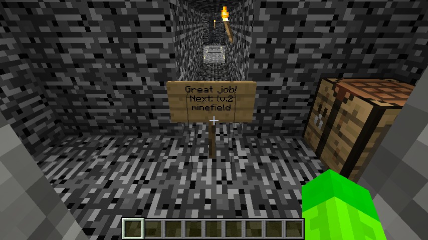 Awesomen00b's Obstacle course Part 1 Minecraft Map