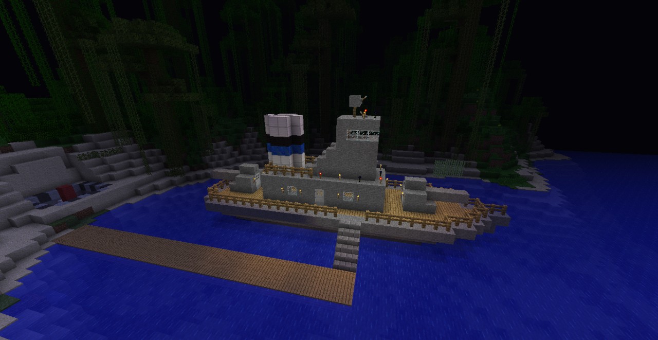 World War 3 Naval Base Minecraft Map
