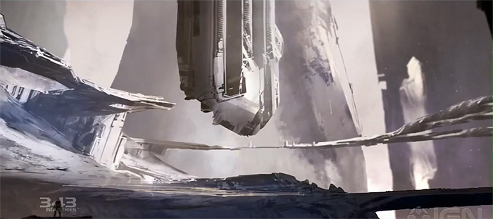 HALO4 ~Forerunner building Minecraft Map