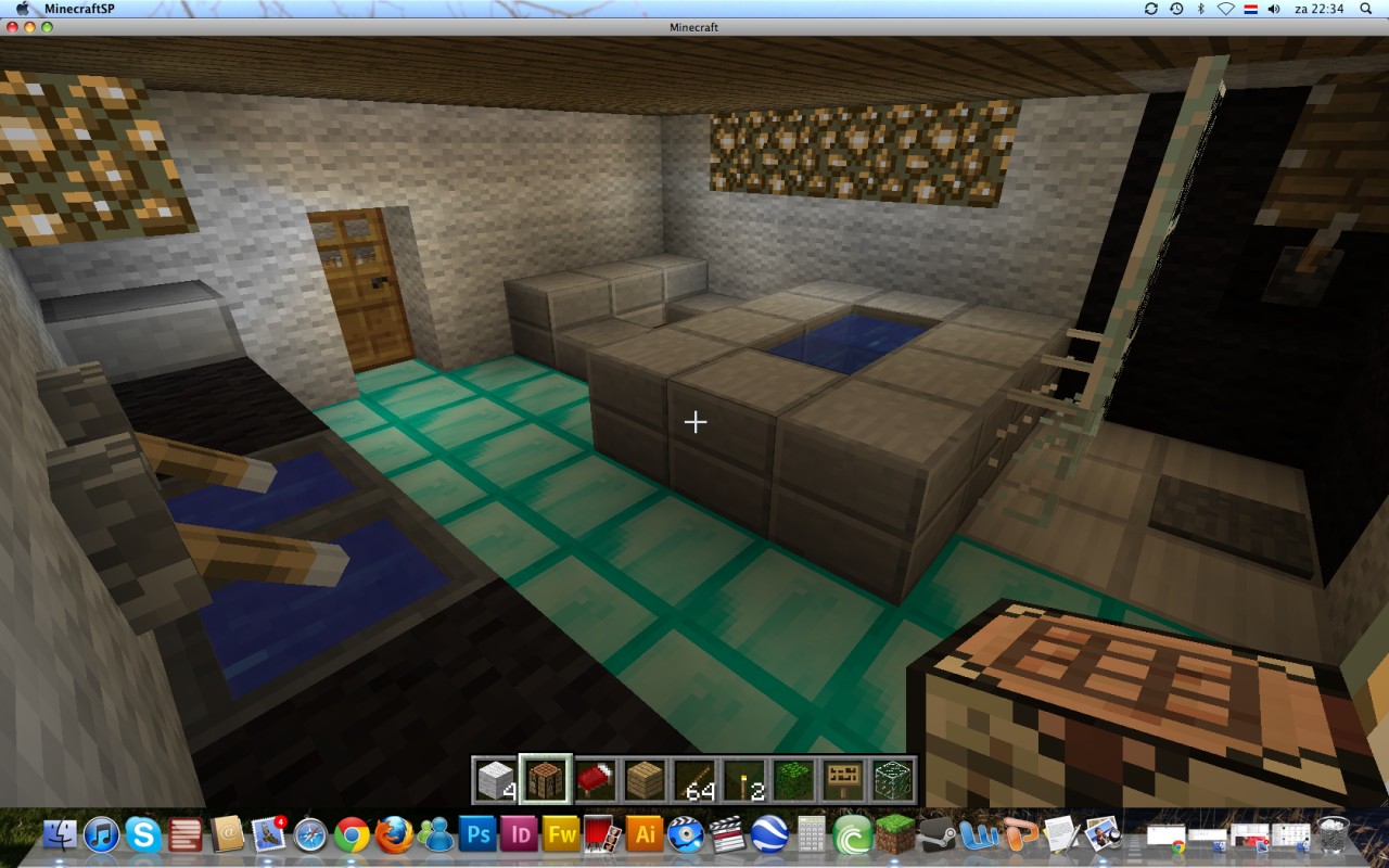 better version of Modern Luxury House (with mini slide) Minecraft Map