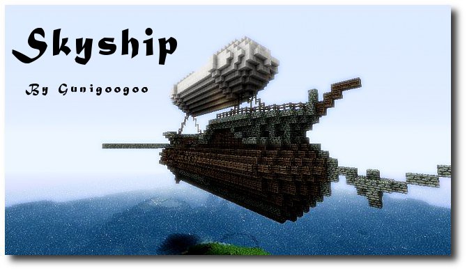 Skyship Minecraft Map