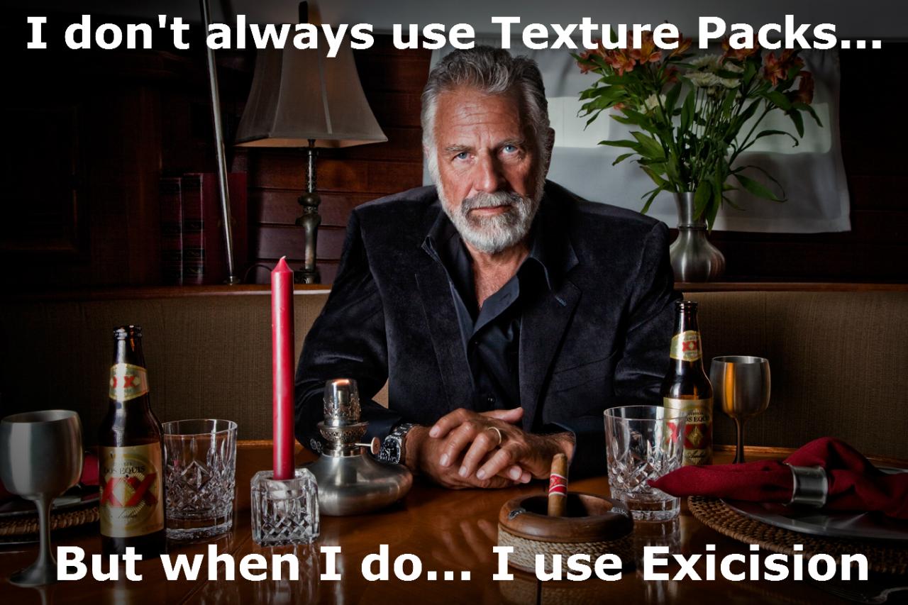 Excision Craft- 1.2.5 (40%) Minecraft Texture Pack