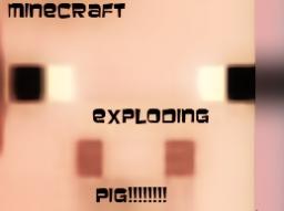 Exploding Pig-Minecraft