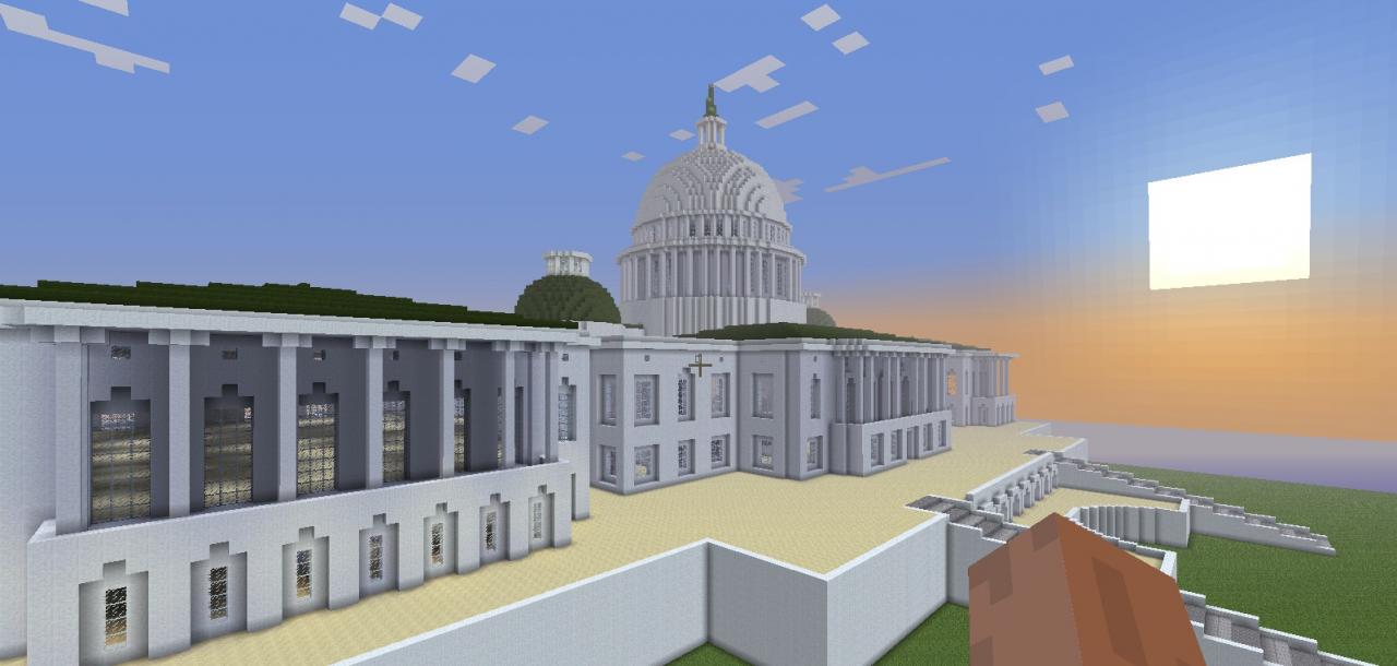 Capitol USA Washington Minecraft Map