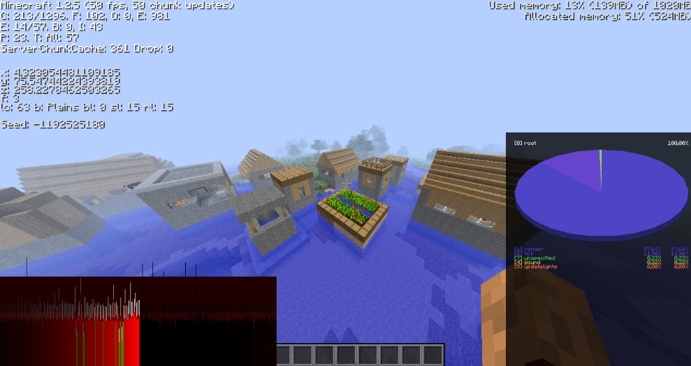 Water village (seed) Minecraft Map