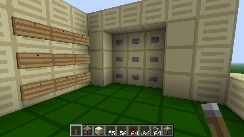 9 Digit Lock Minecraft Map