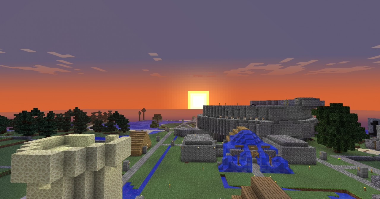 Time City Light side Minecraft Map