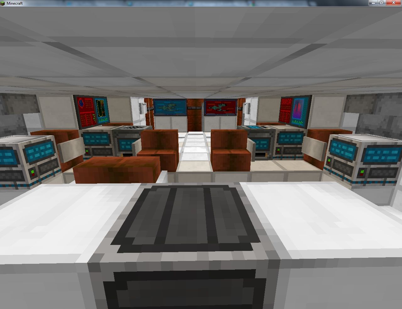 USS Voyager- 1/4 scale Minecraft Map