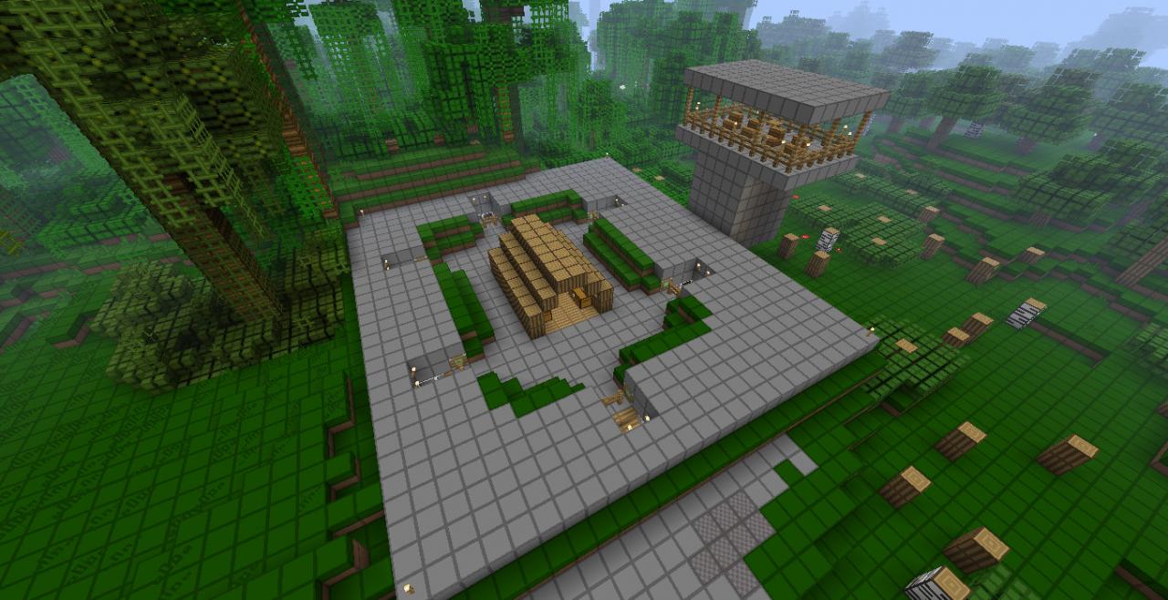 Minecraft The Hunger Games (With More Traps And Surprises)) Minecraft Map