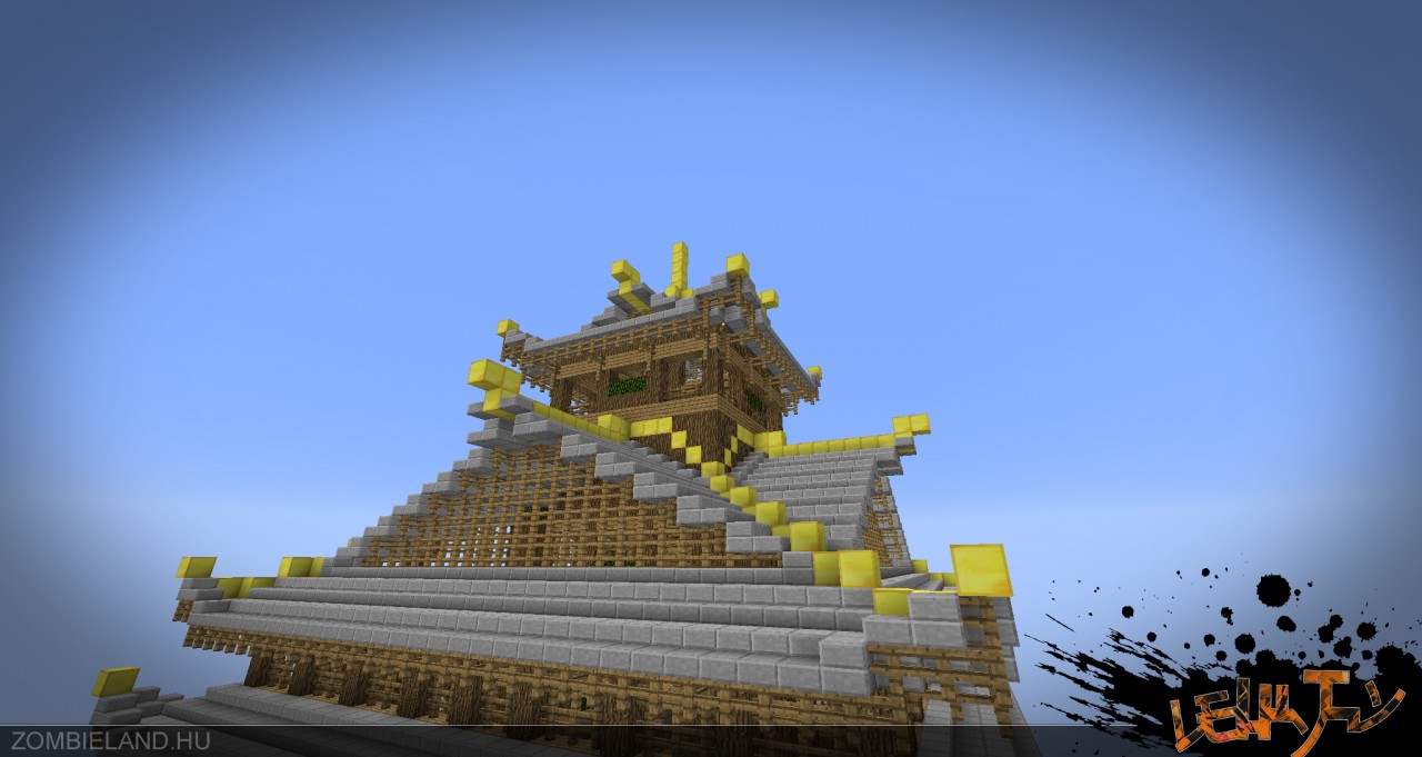 Golden Temple Lewyty Comlpetted Minecraft Map