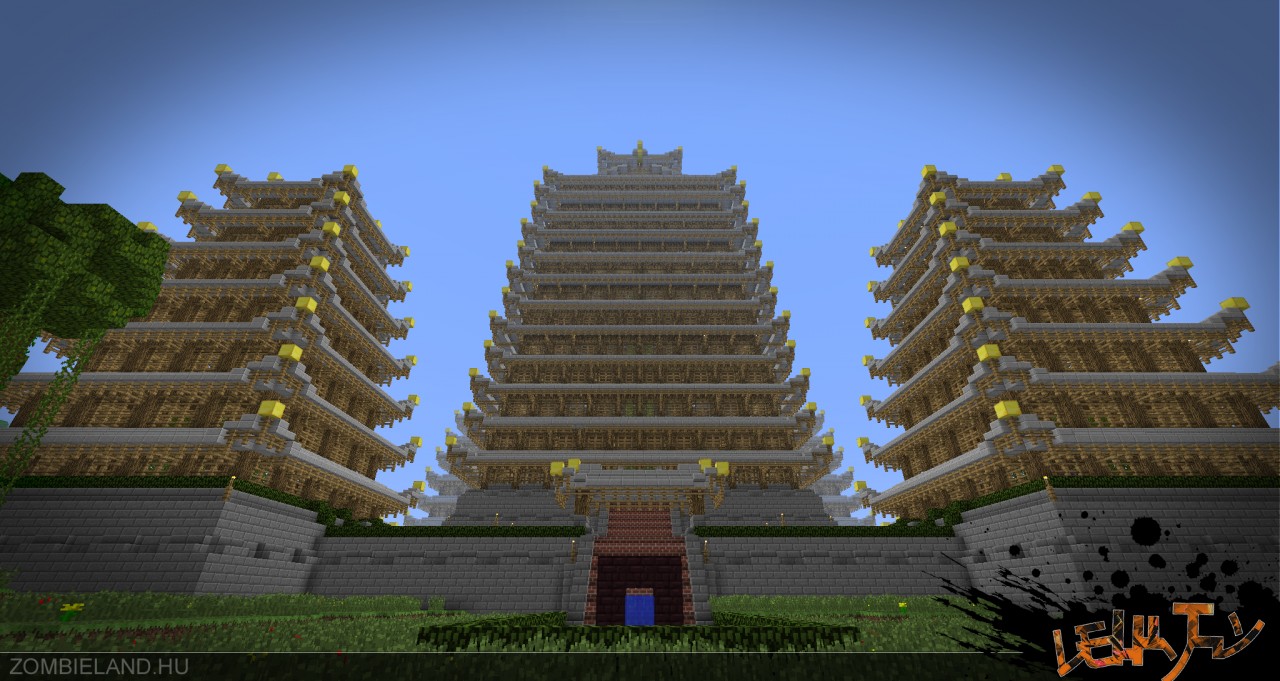 Golden Temple Lewyty Comlpetted Minecraft Map