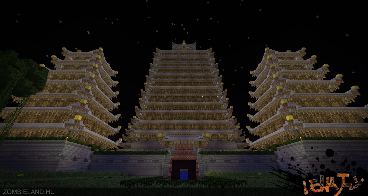 Golden Temple Lewyty Comlpetted Minecraft Map