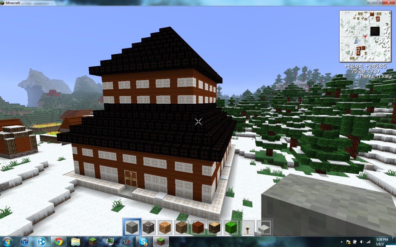 Japaneses House Minecraft Map