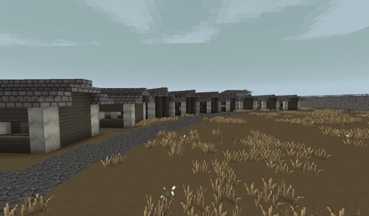 Rebuild of German concentration camp Sachsenhausen Minecraft Map