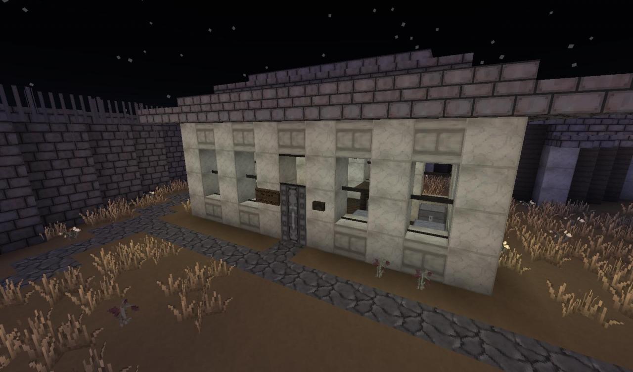 Rebuild of German concentration camp Sachsenhausen Minecraft Map
