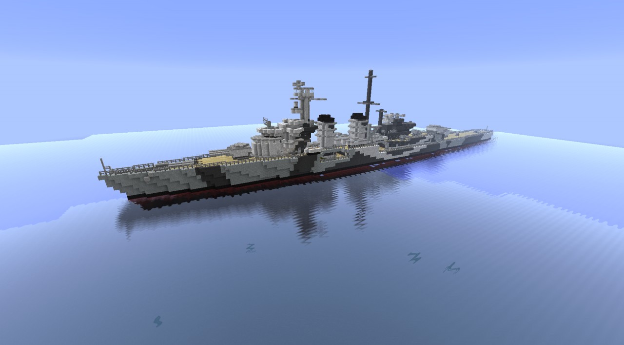 light Cruiser ( DKM Köln ) Minecraft Map