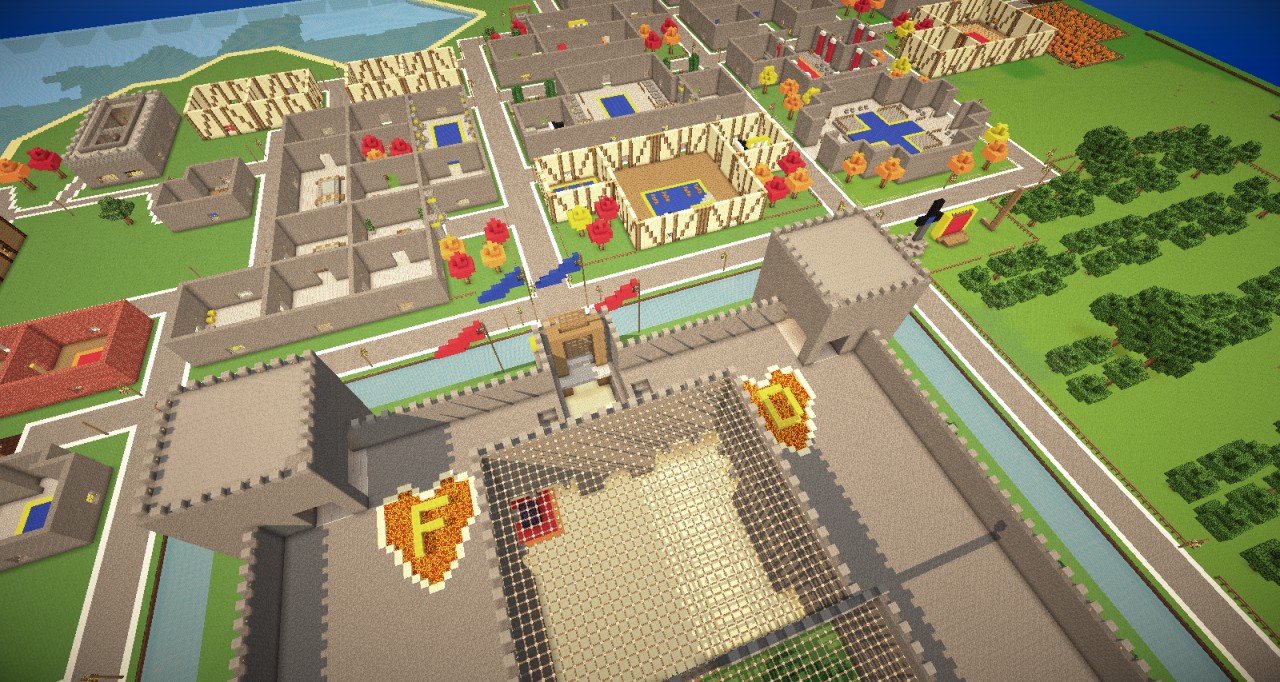 Lord British's Castle - Ultima VII Minecraft Map