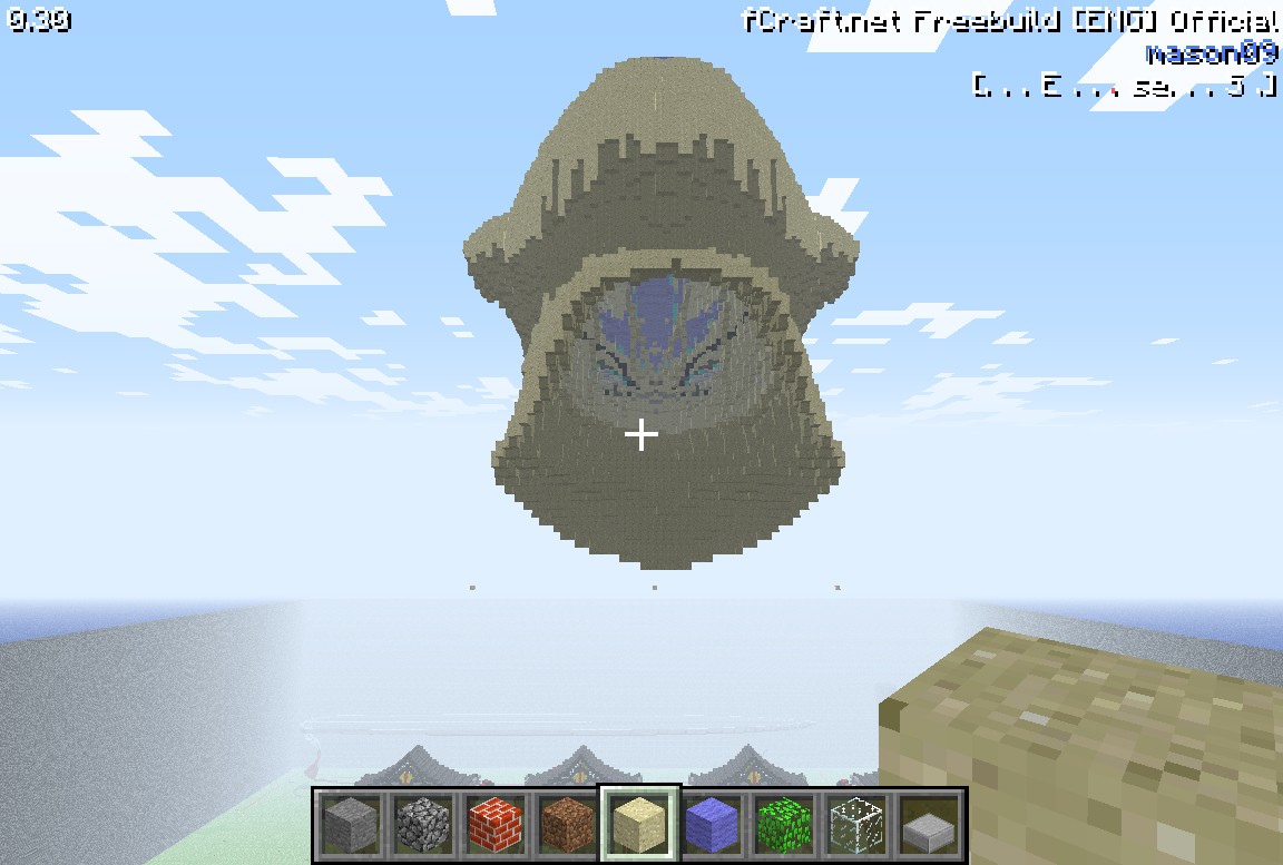 Avatar Aang Bust Minecraft Map