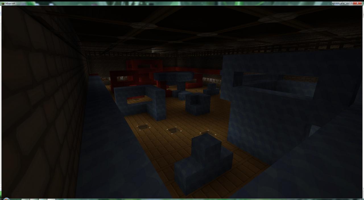 Paintball Map. Playable Minecraft Map