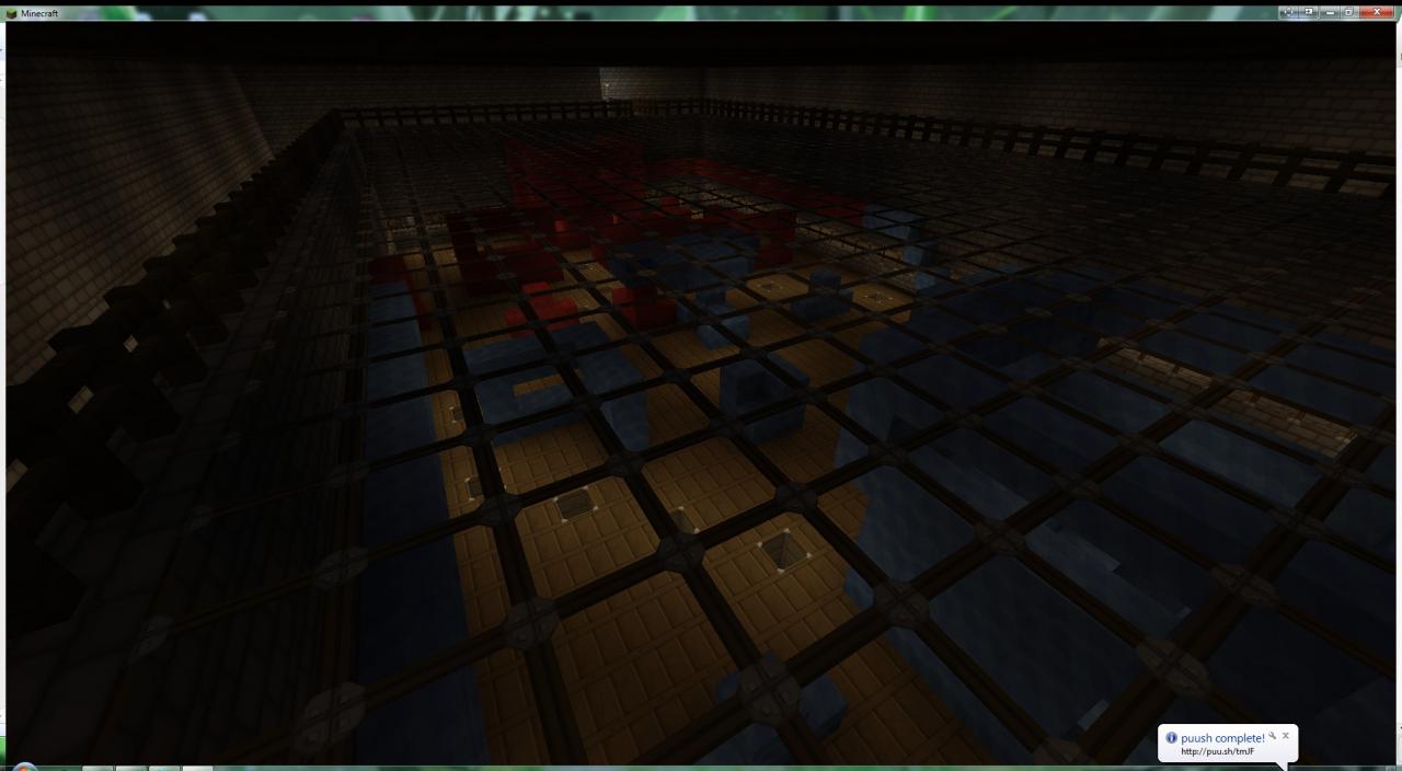 Paintball Map. Playable Minecraft Map