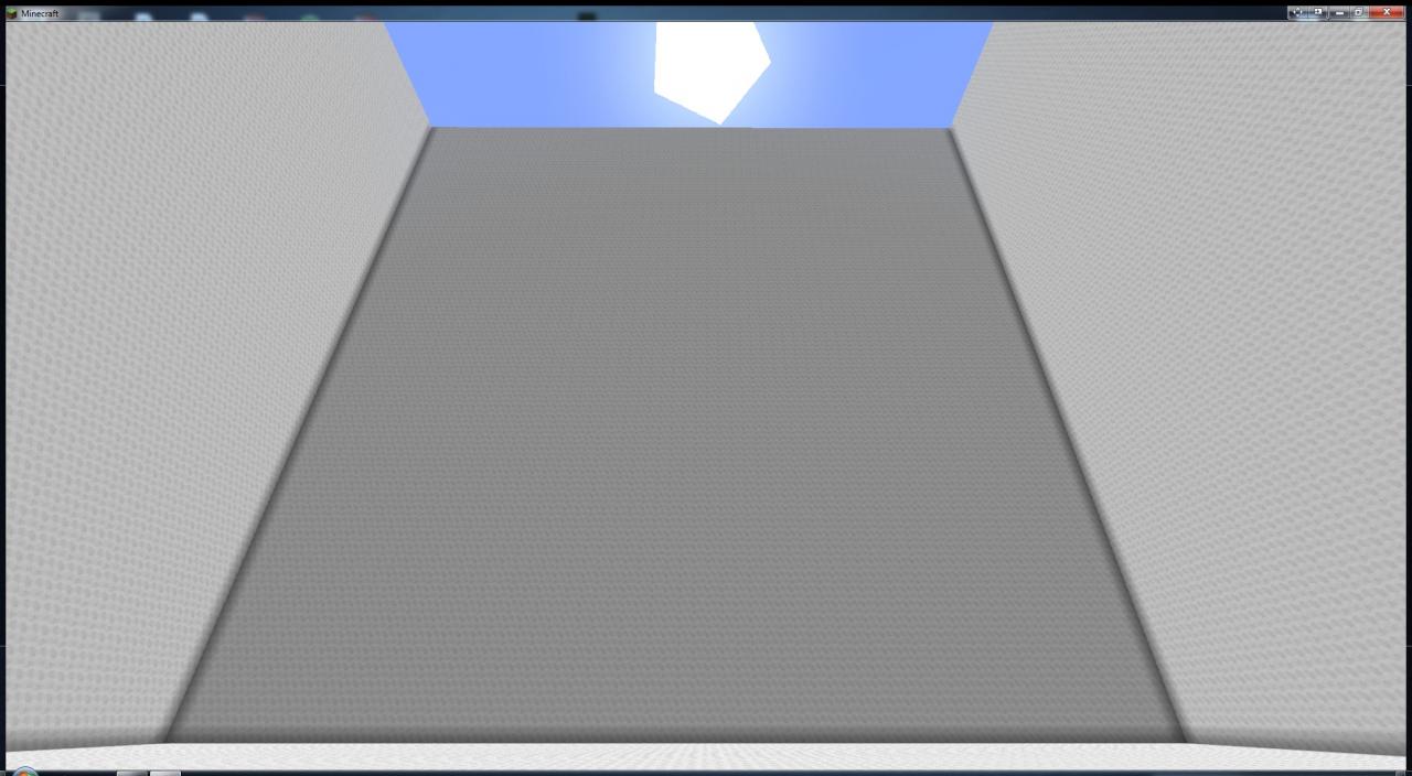 Empty Pixel ART Space. Use full for servers. Minecraft Map