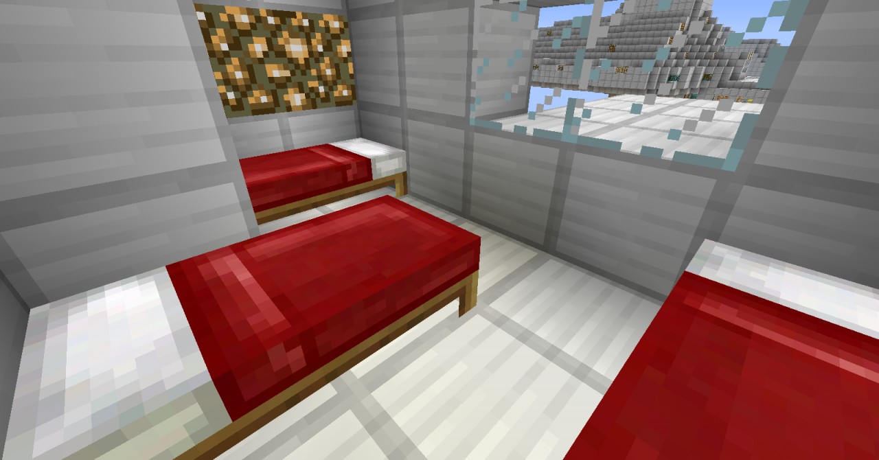 Custom federation war ship Minecraft Map