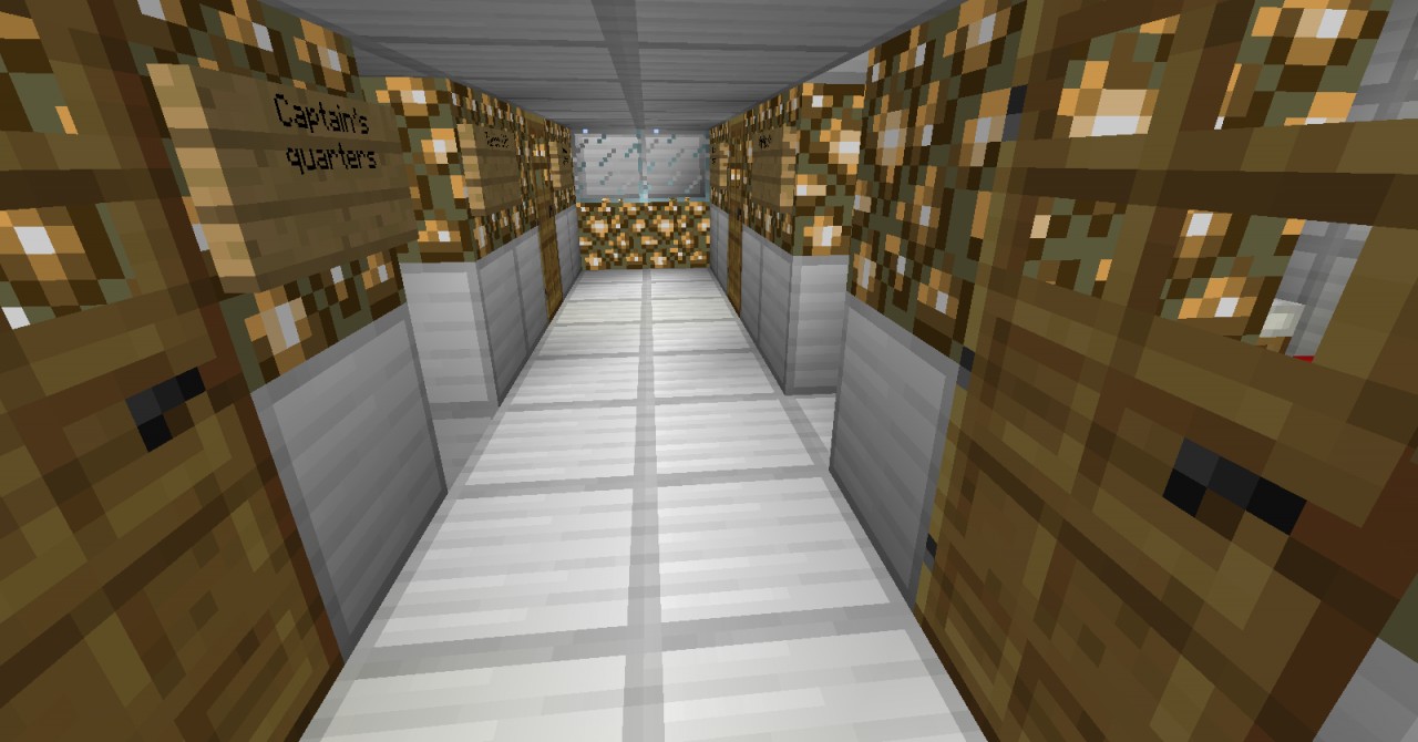 Custom federation war ship Minecraft Map