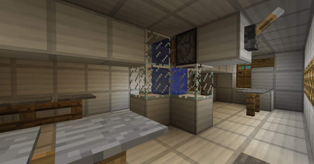 Custom federation war ship Minecraft Map