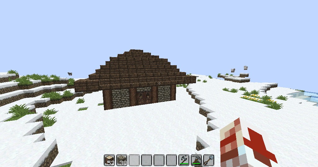 Arctic House & Farm Minecraft Map
