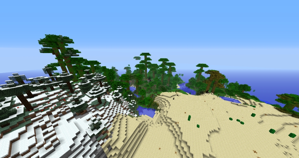 My favourite seed for Minecraft Minecraft Map