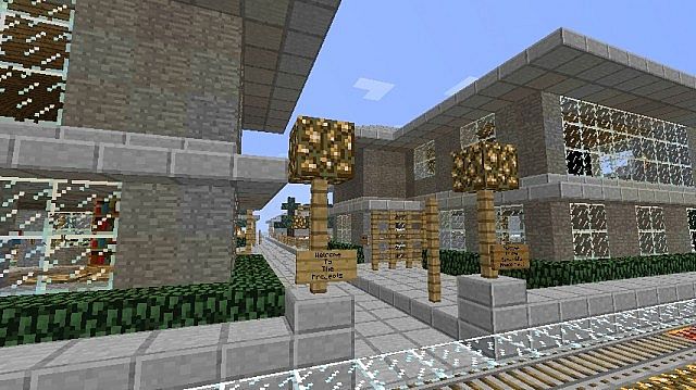 Modern City Block Minecraft Map