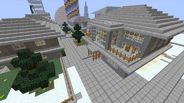 Modern City Block Minecraft Map